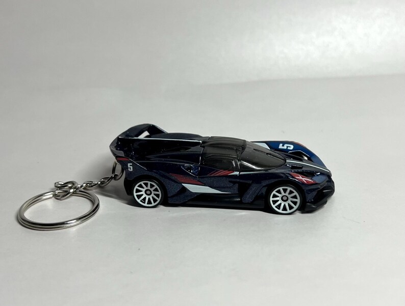 Hot Wheels Bugatti Bolide Racercar Keychain - Etsy