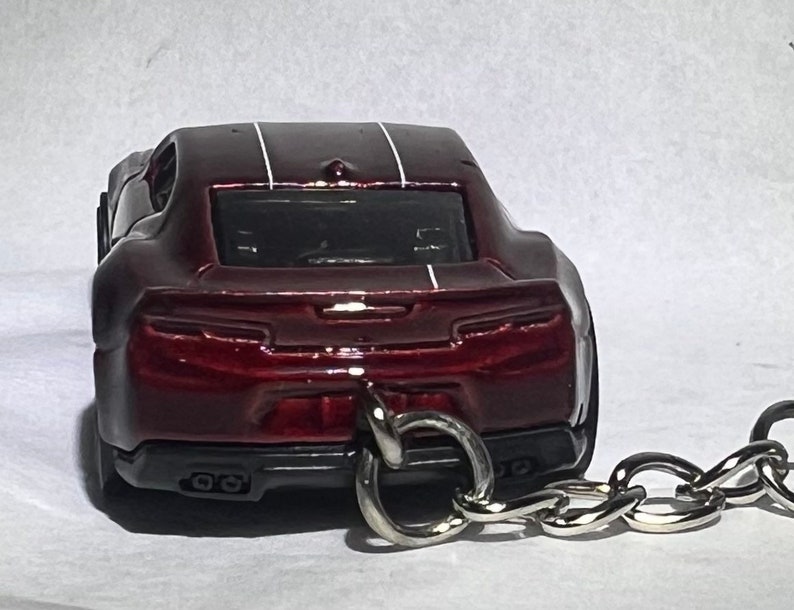 Hot Wheels camaro SS Keychain Red Edition - Etsy
