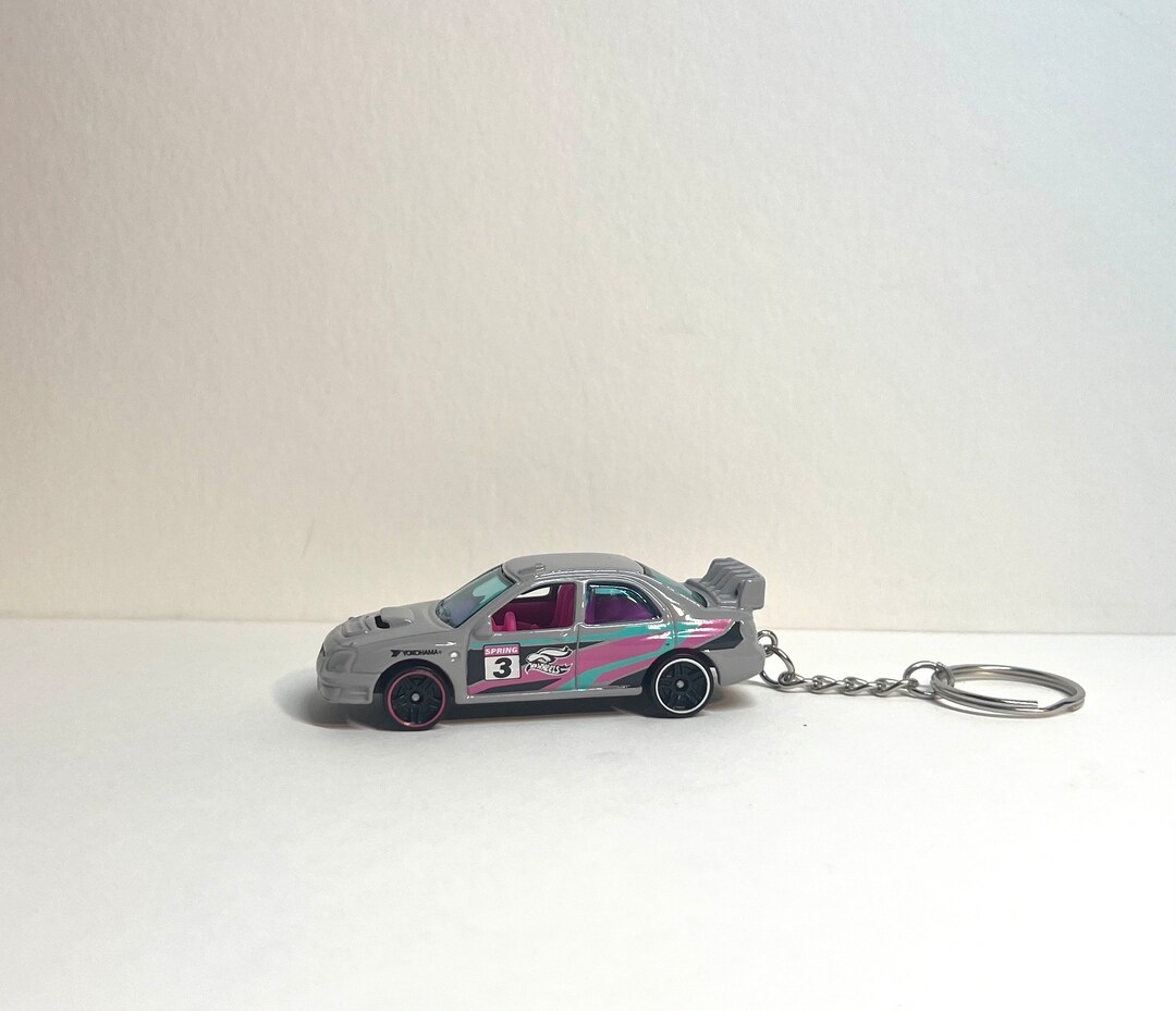 Hot Wheels Easter Theme Subaru WRX Keychain - Etsy
