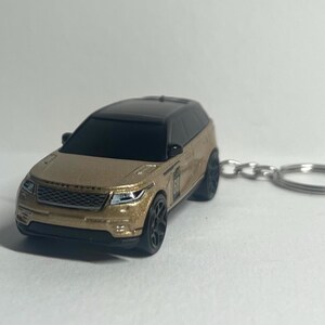 Hot Wheels Range Rover Velar (gold) Keychain - Etsy