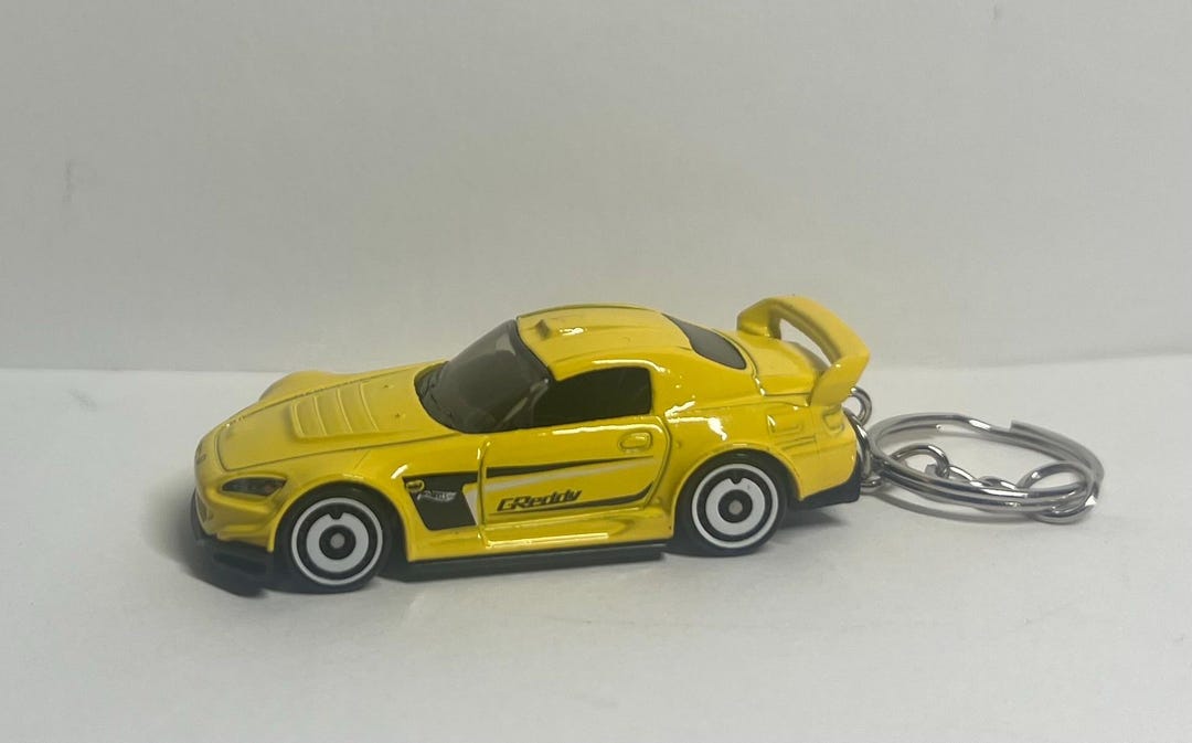 Hot Wheels Honda S2000 Greddy Keychain - Etsy