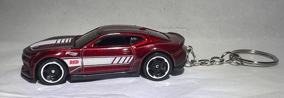 Hot Wheels camaro SS Keychain Red Edition - Etsy