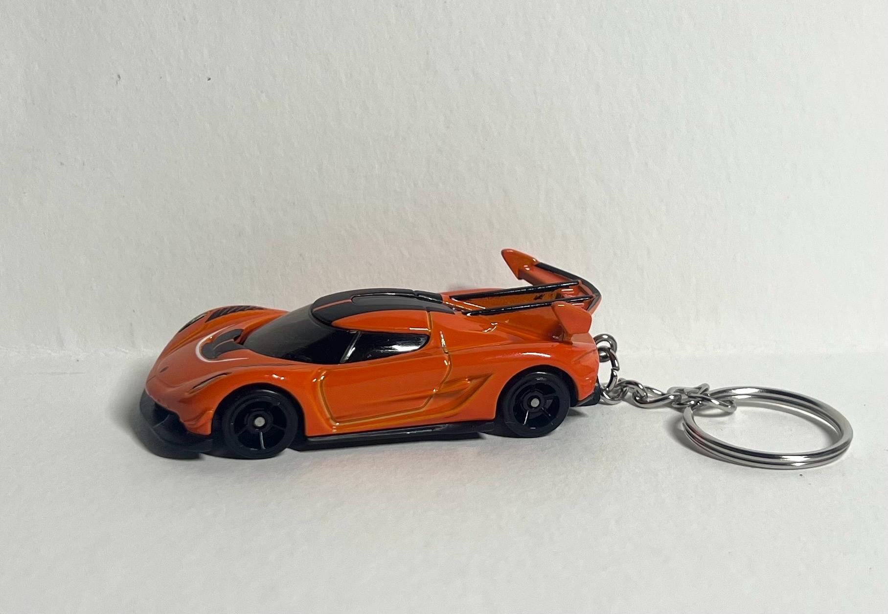 Hot Wheels Koenigsegg Jesko (orange) Keychain - Etsy