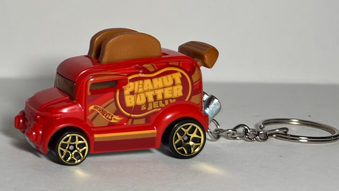 Hot Wheels Roller Toaster Keychain - Etsy