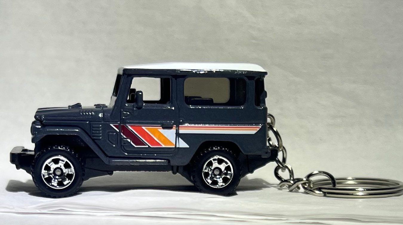 Matchbox Land Cruiser FJ40 Keychain - Etsy