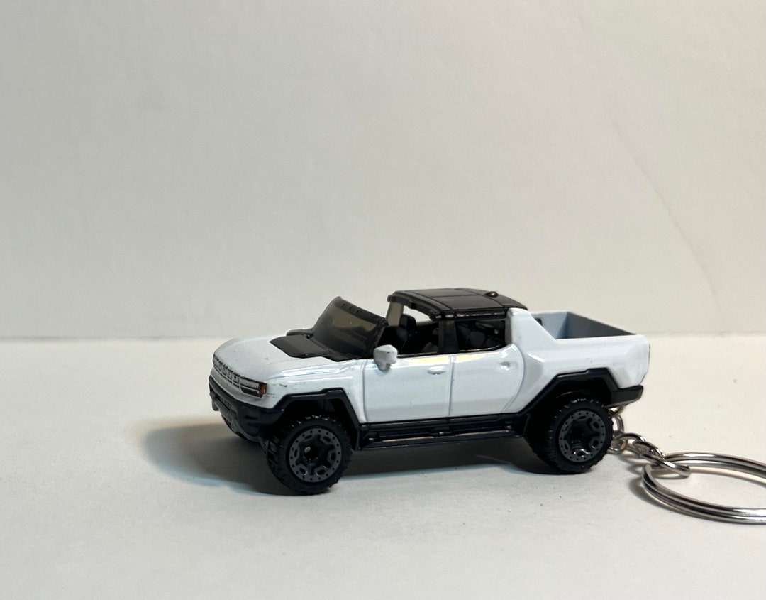 Hot Wheels Hummer EV (white) Keychain - Etsy