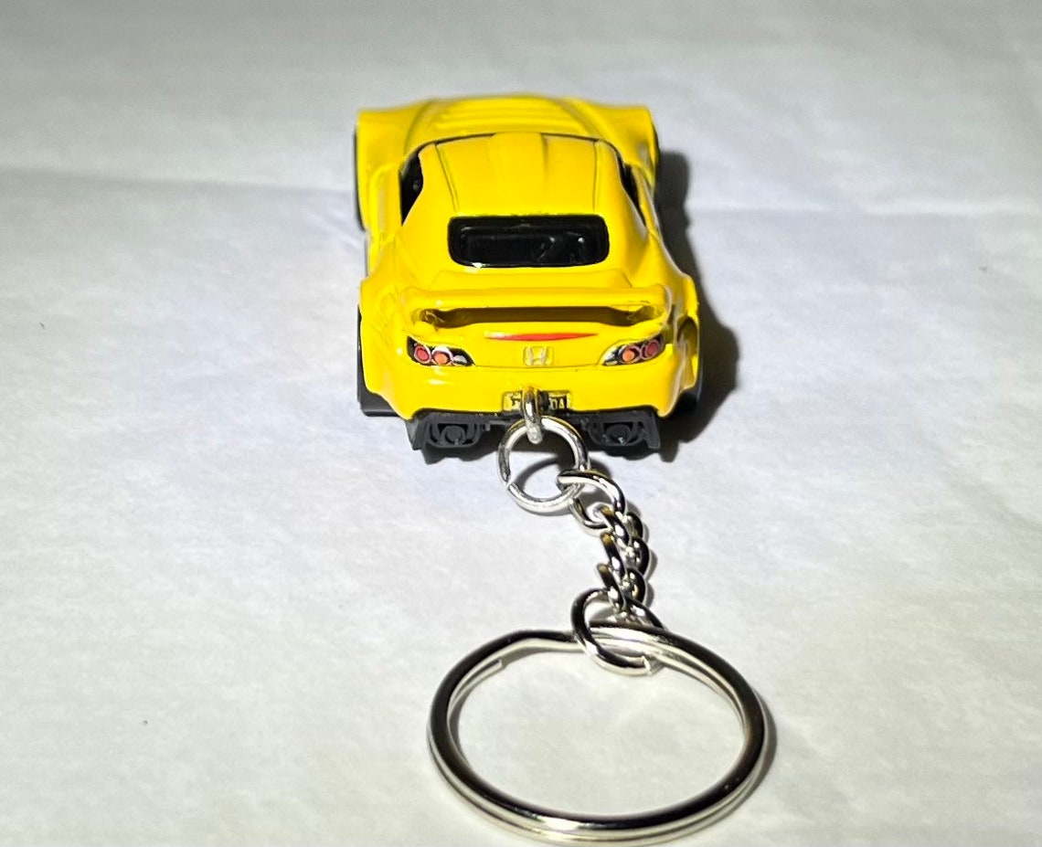 Hot Wheels Honda S2000 yellow Keychain - Etsy