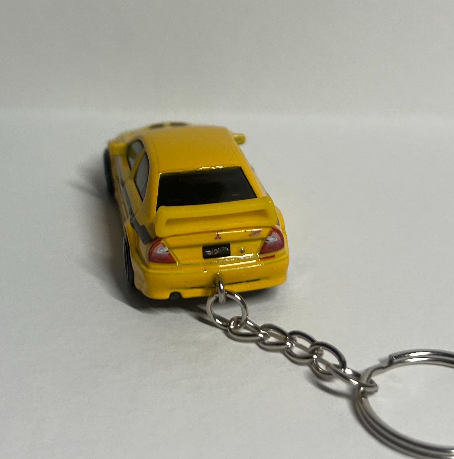 Hot Wheel *mitsubishi EVO 6 Keychain - Etsy