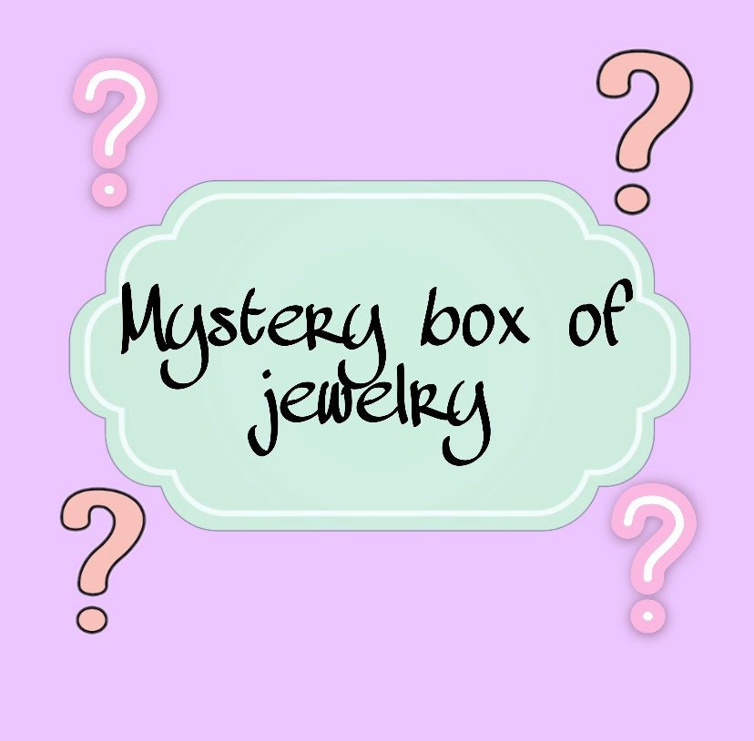 MYSTERY JEWELRY BOX (includes Items and Crystal Confetti) - Etsy