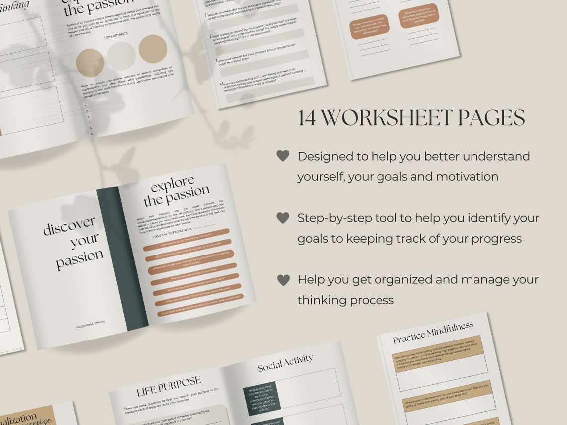 Discover Your Passion Coach Workbook Done for You Course - Etsy