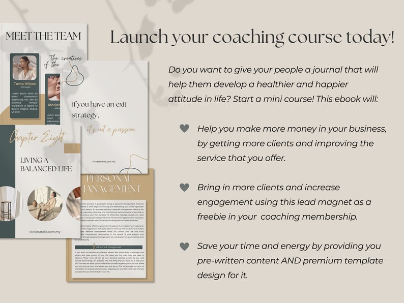 Discover Your Passion Coach Workbook Done for You Course - Etsy