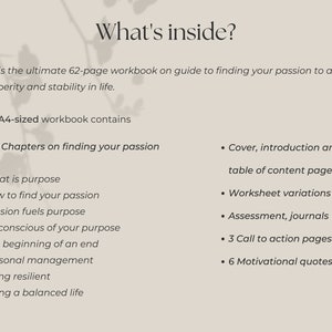 Discover Your Passion Coach Workbook | Done for You Course | Lead ...