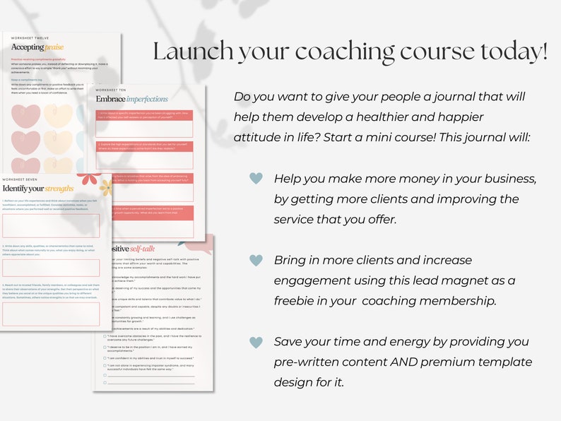 Imposter Syndrome Worksheet | Done for You Workbook | Done for You ...