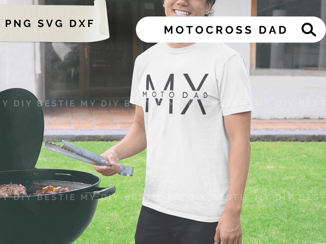 Motocross Dad Svg Motorcycle Dirt Bike Racing Png Jpg Dxf Cricut ...