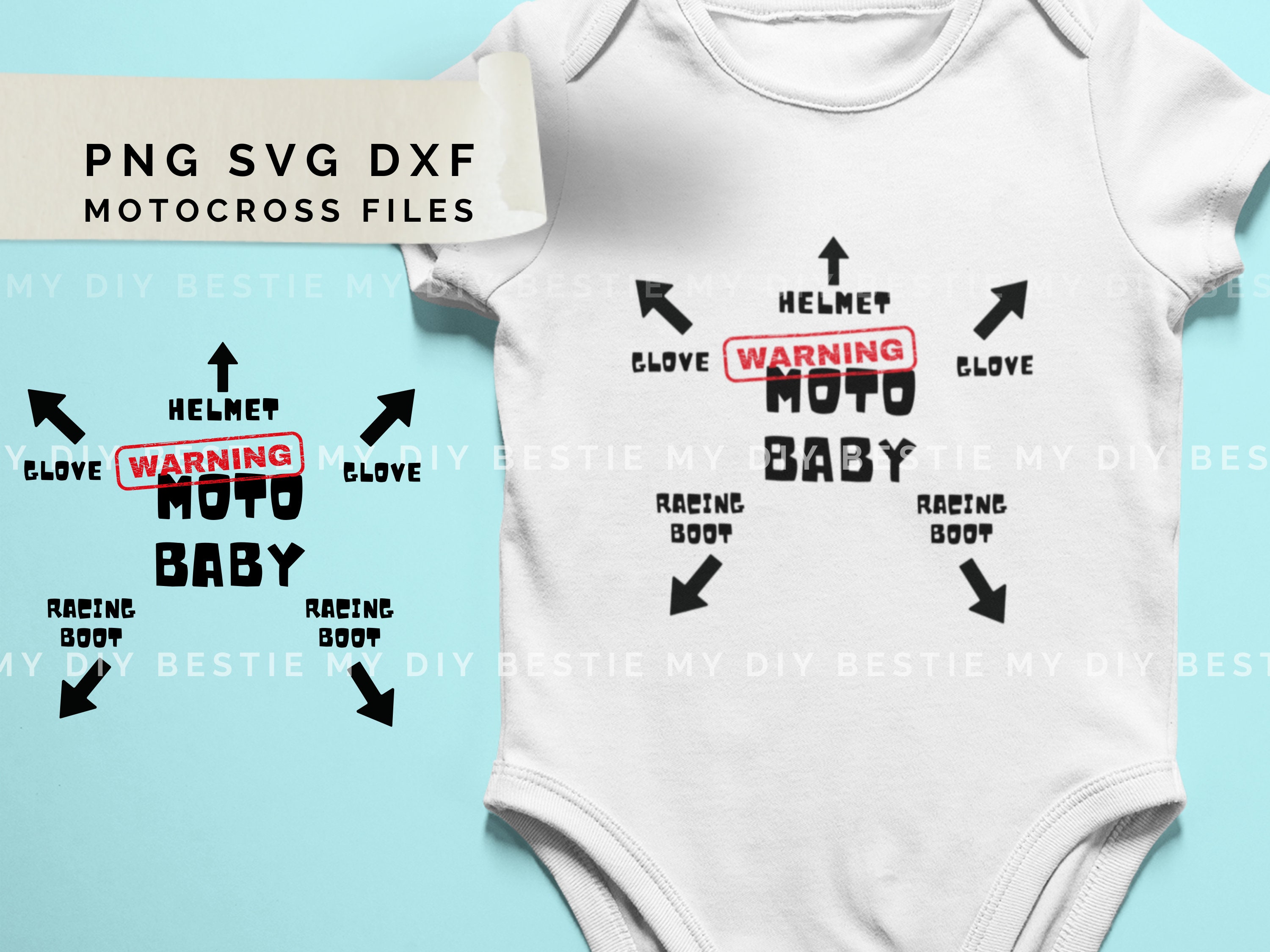 Moto Mama Baby With Helmet Mom Svg Motocross Baby Boy Dirt Bike Racing ...