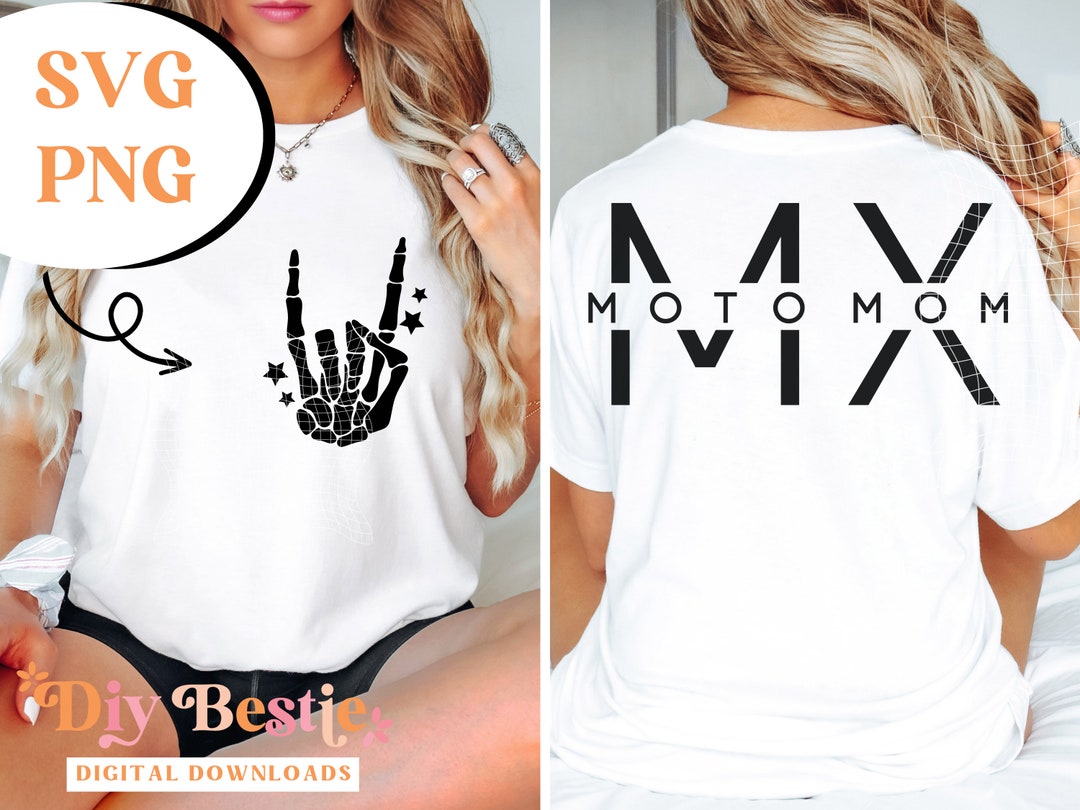 Moto Mom Svg PNG Motocross Tumbler Dirtbike Dirt Bike Offroad off Road ...