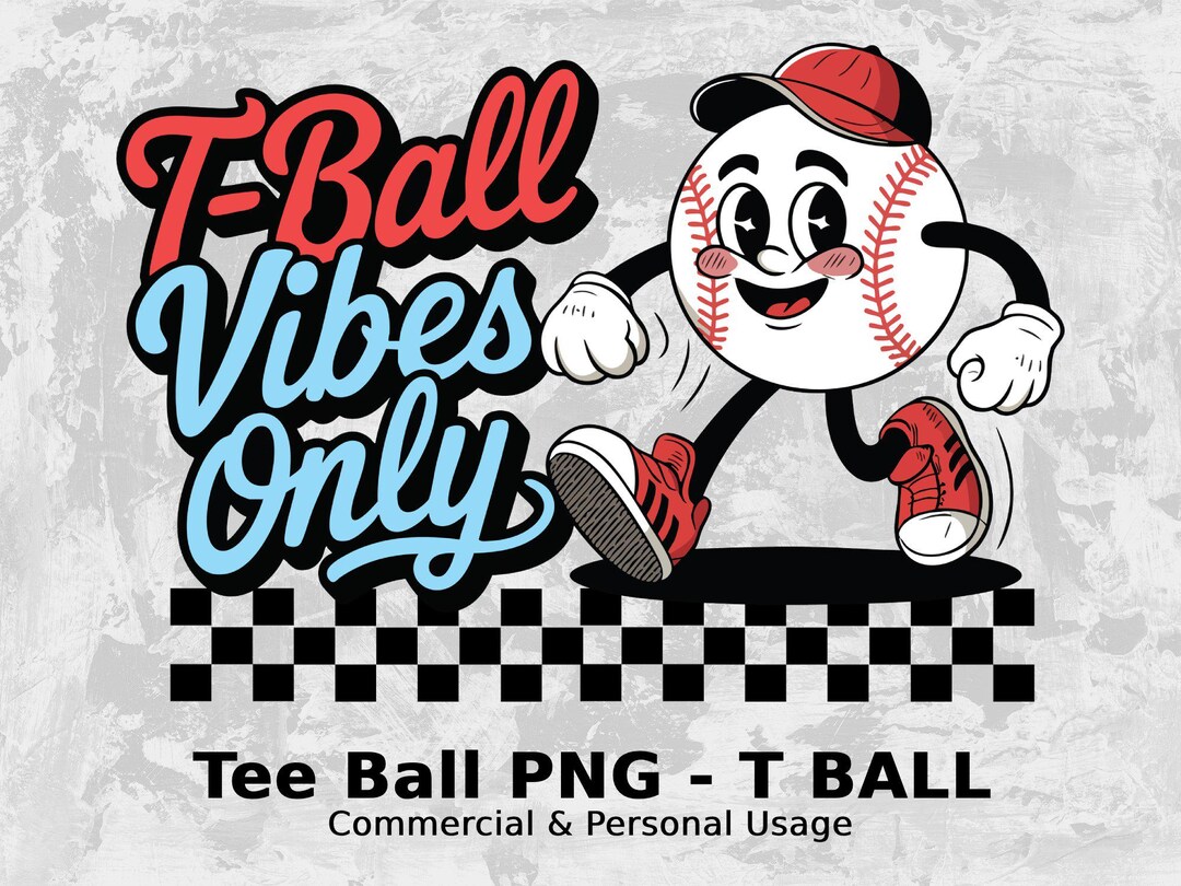 Tee Ball T Ball PNG Tball Design Mom Trendy Girl Mama Boy Sublimation ...