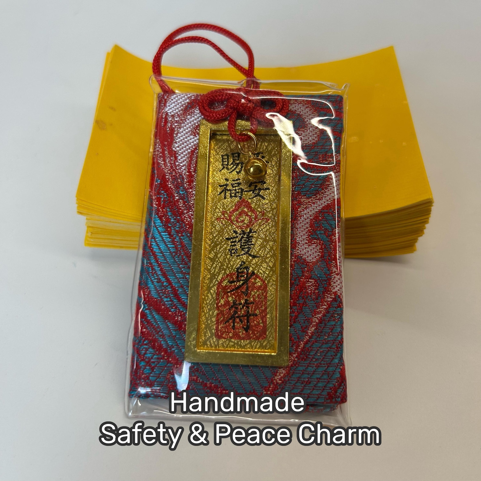 Personalized Japanese Omamori Charm, Blessing Amulet, Calligraphy ...