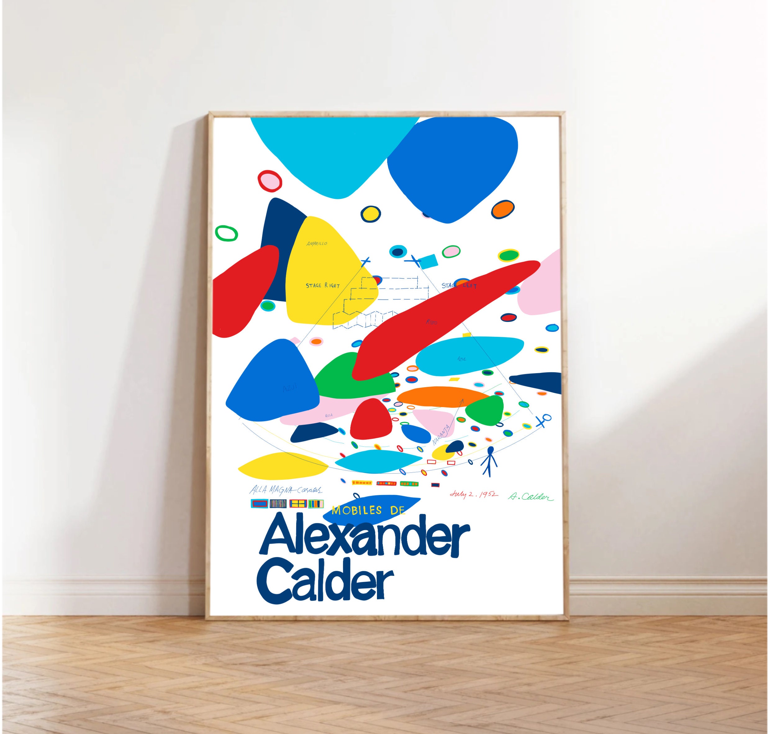 Alexander Calder Floating Clouds Sculpture Poster - Etsy