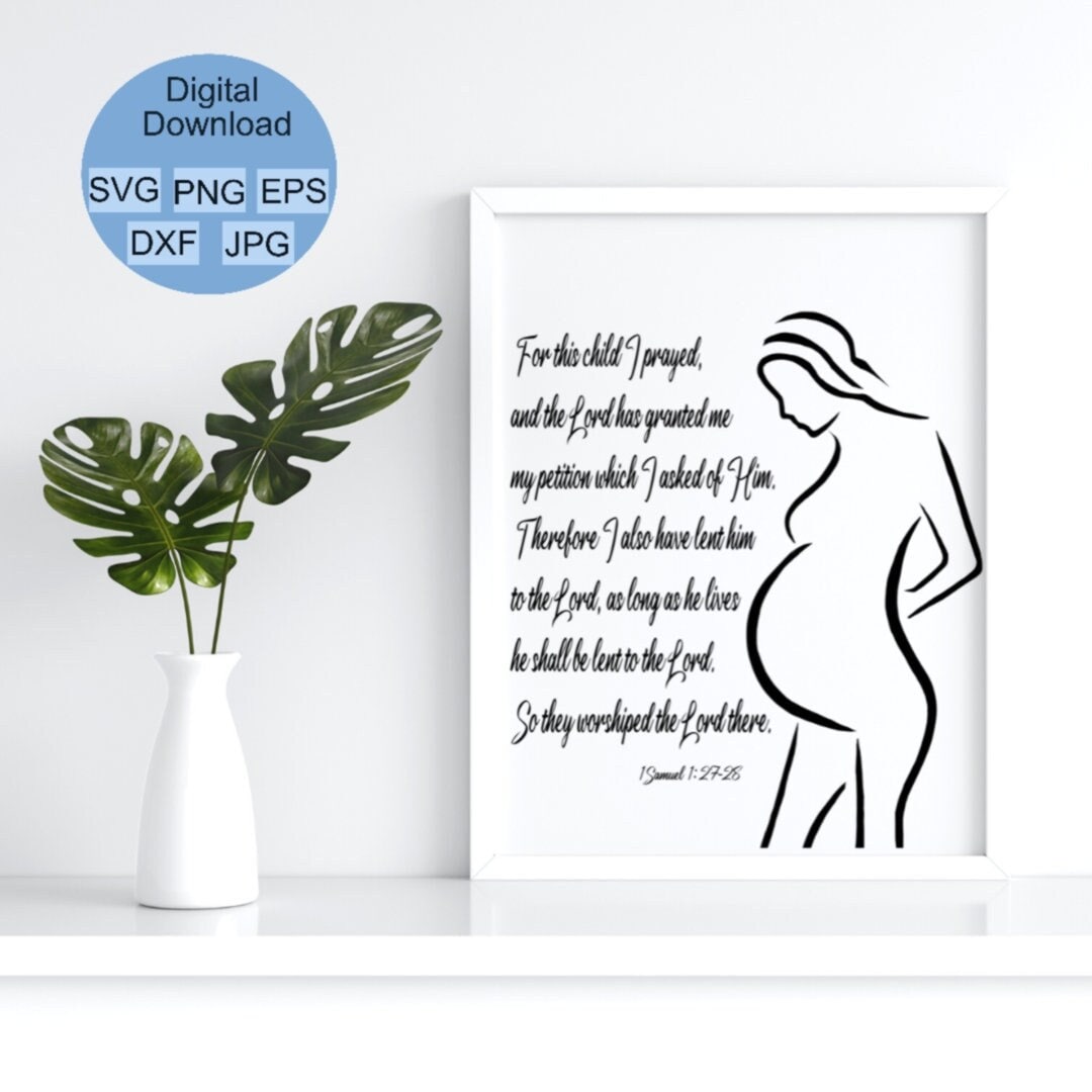 Bible Verse for Expecting Mother Simple Gift for Expecting - Etsy