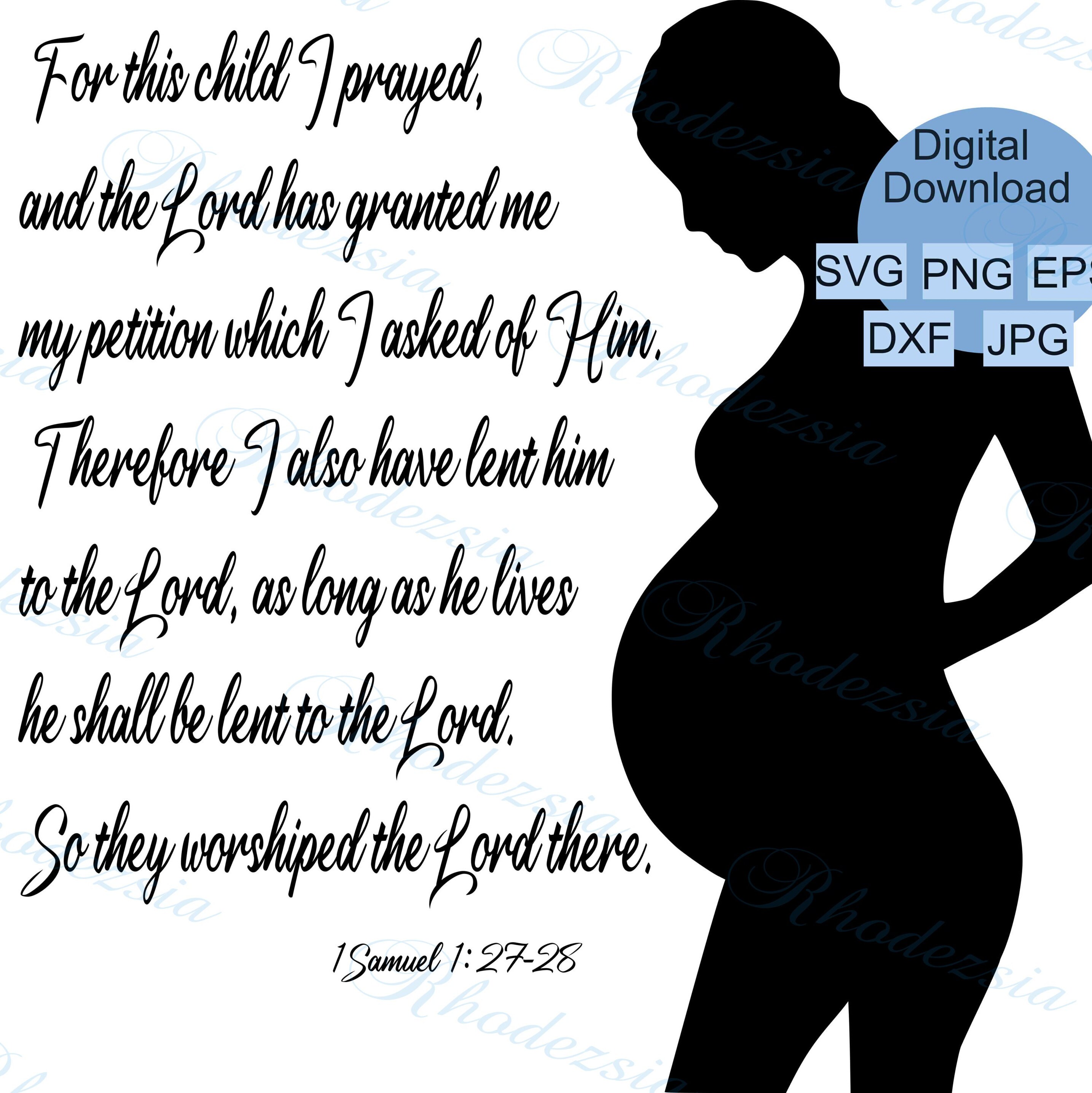 Bible Verse for Expecting Mother Simple Gift for Expecting - Etsy