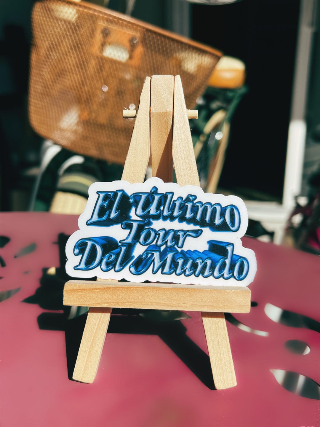 El Ultimo Tour Del Mundo Sticker El Ultimo Tour Del Mundo - Etsy