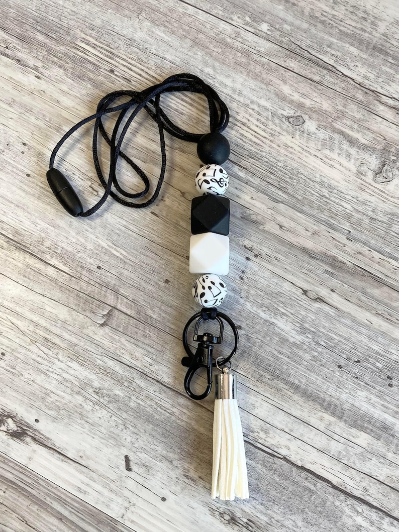 Music Note Teacher Lanyard School Office Staff. Holds Your - Etsy
