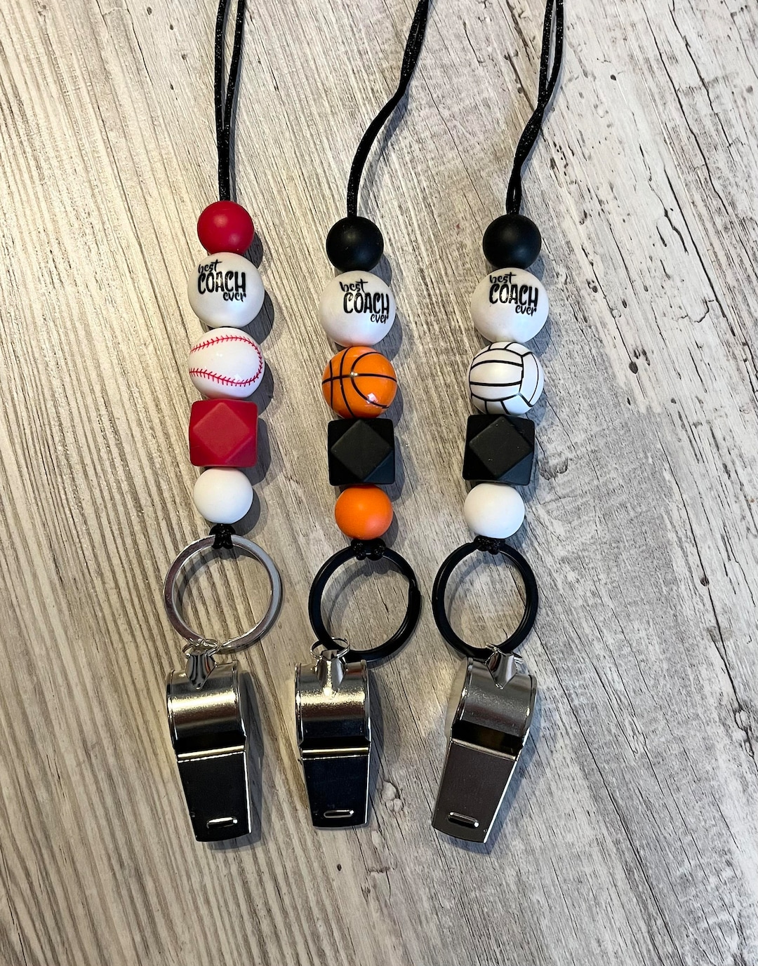 Coach, Gym Teacher Lanyard, Volleyball, Basketball, Baseball, Includes ...