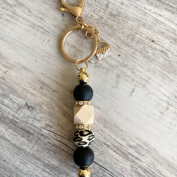 Beadable Bar Keychain - Etsy
