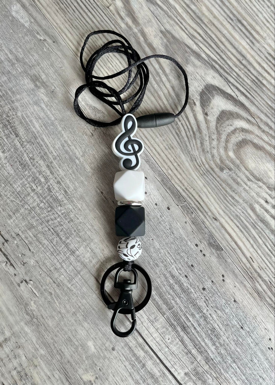 Music Note Lanyard, for Teachers, School Staff. Made With Silicone ...