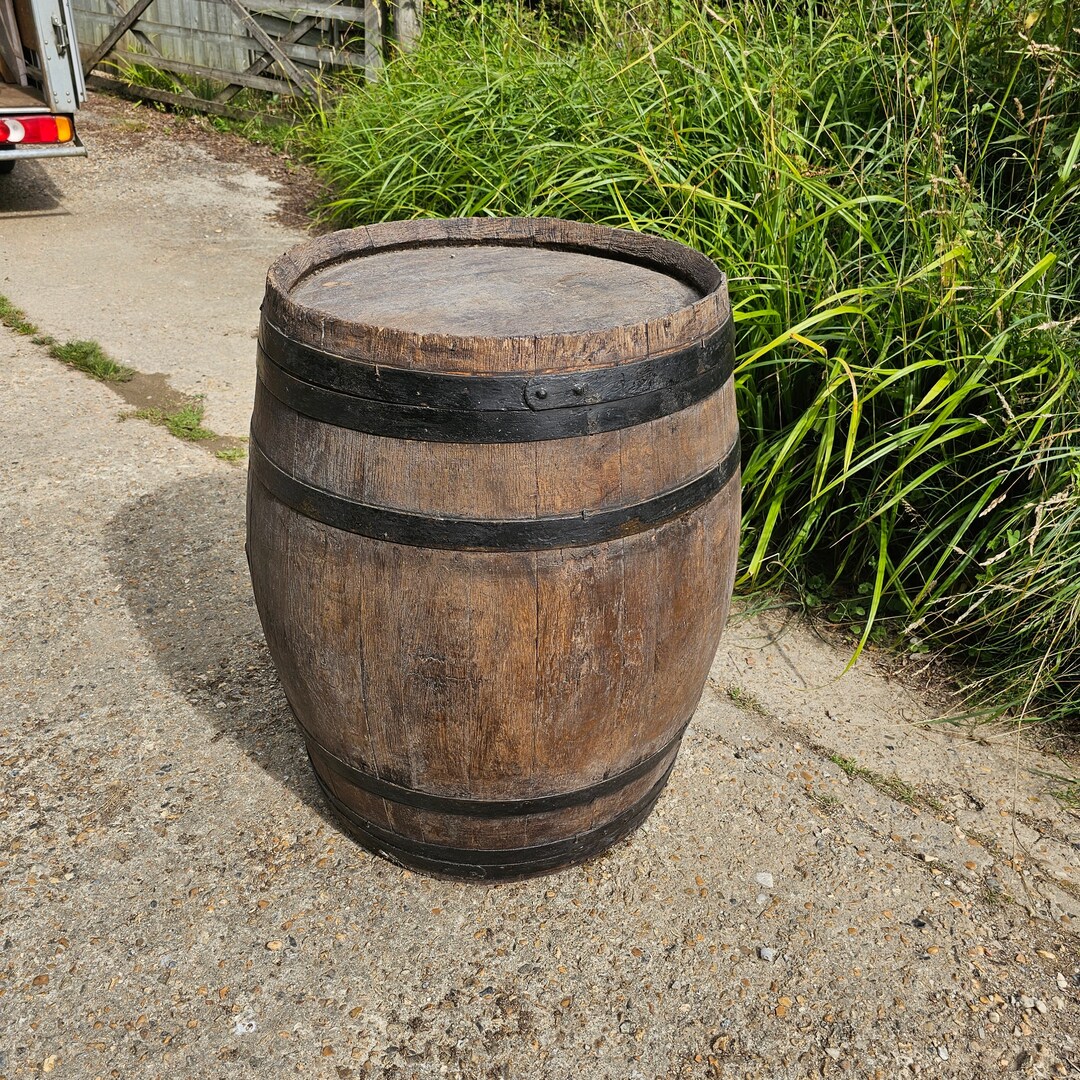 Genuine Old Burgundy Oak Wine Barrel (large) - Etsy