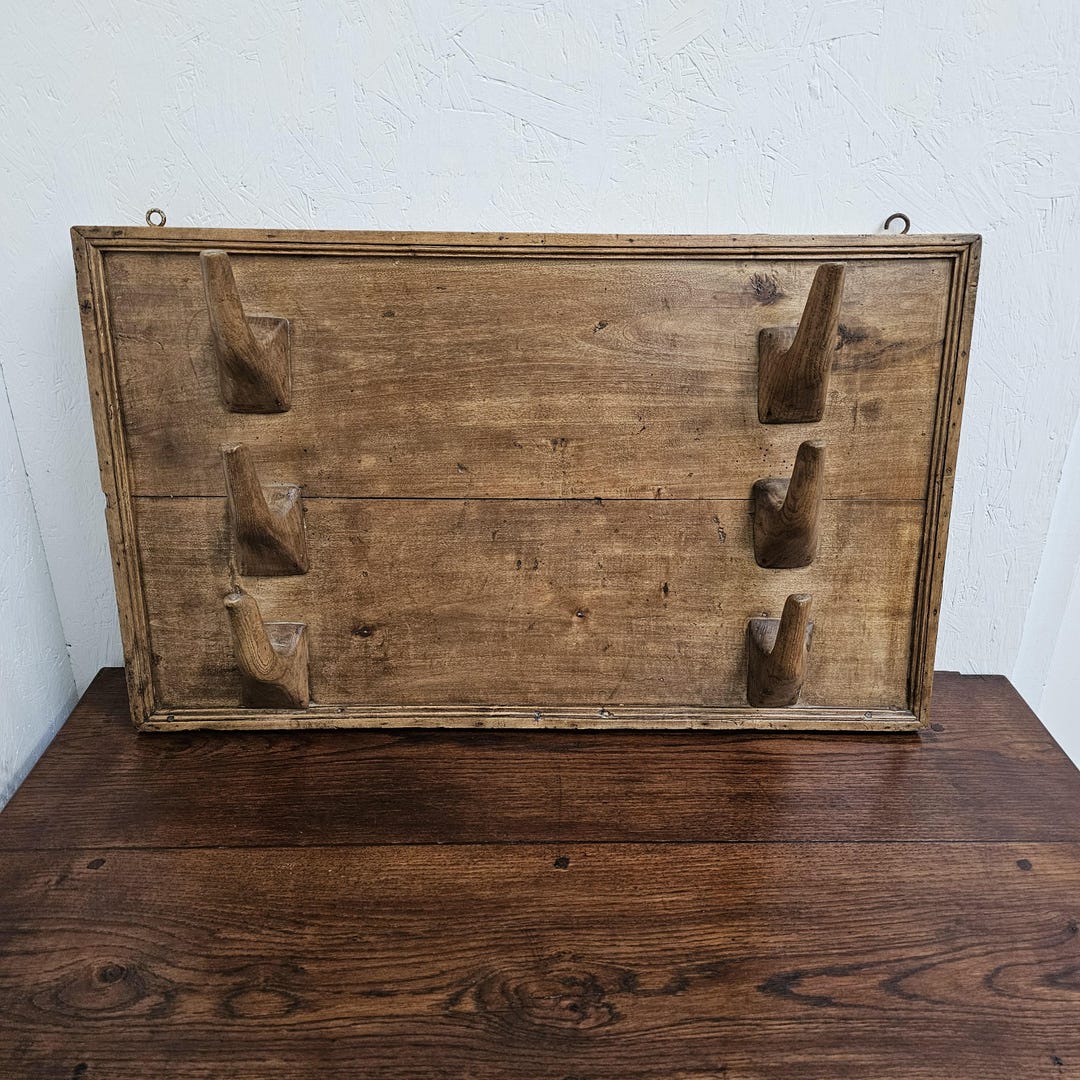 French Carved Ash & Poplar Stick Rack - Etsy