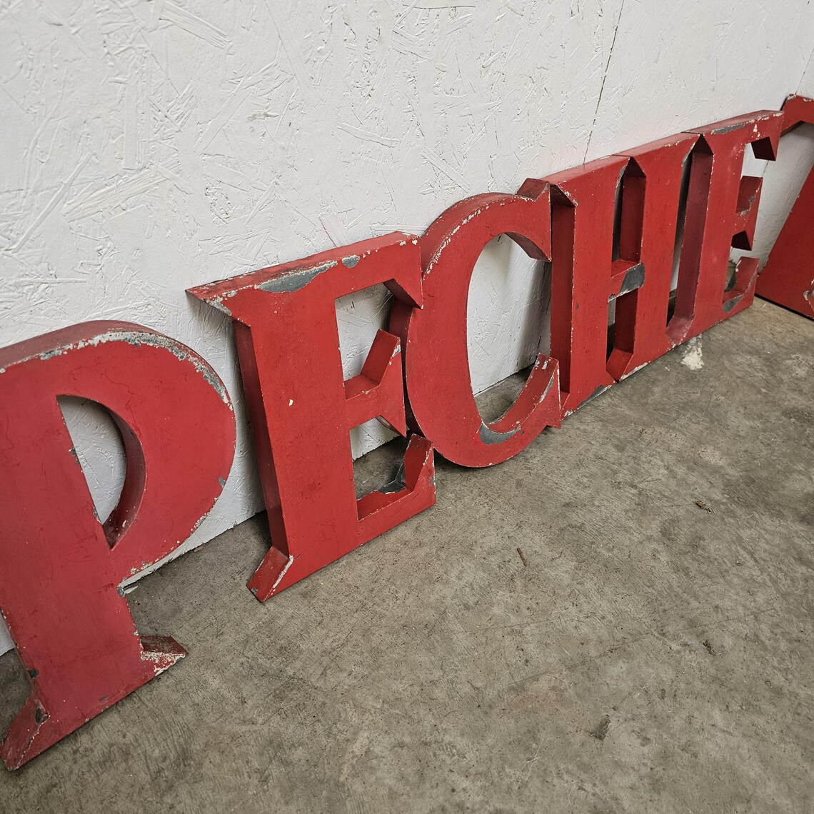 Vintage French Shop Front Letters - Etsy