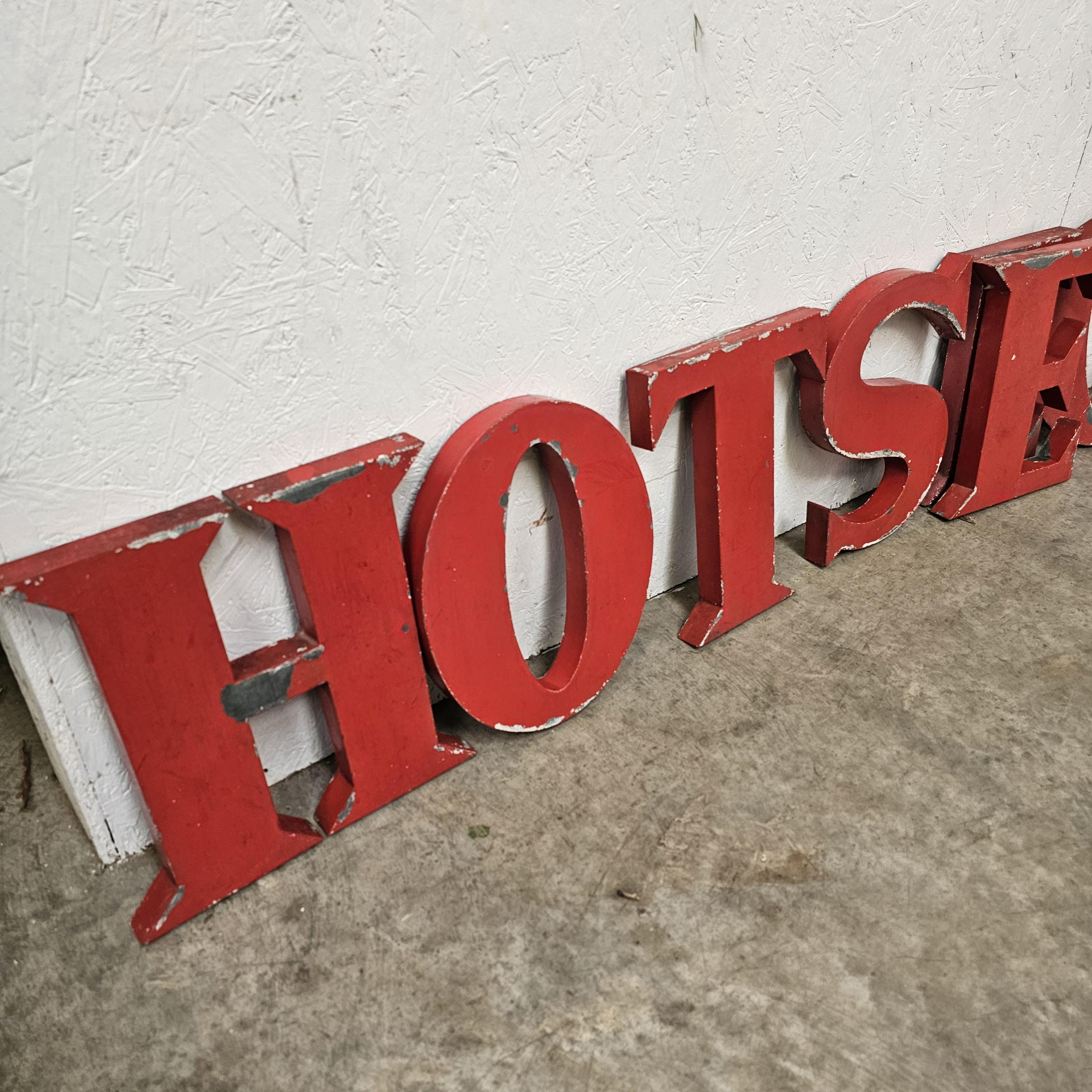 Vintage French Shop Front Letters - Etsy