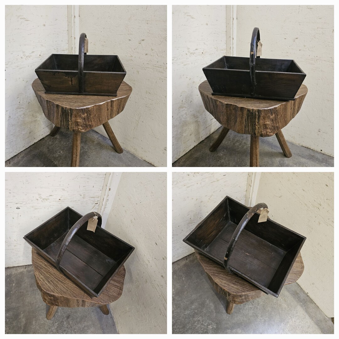 Pair of Wooden Grape Harvest Trugs bourgogne - Etsy