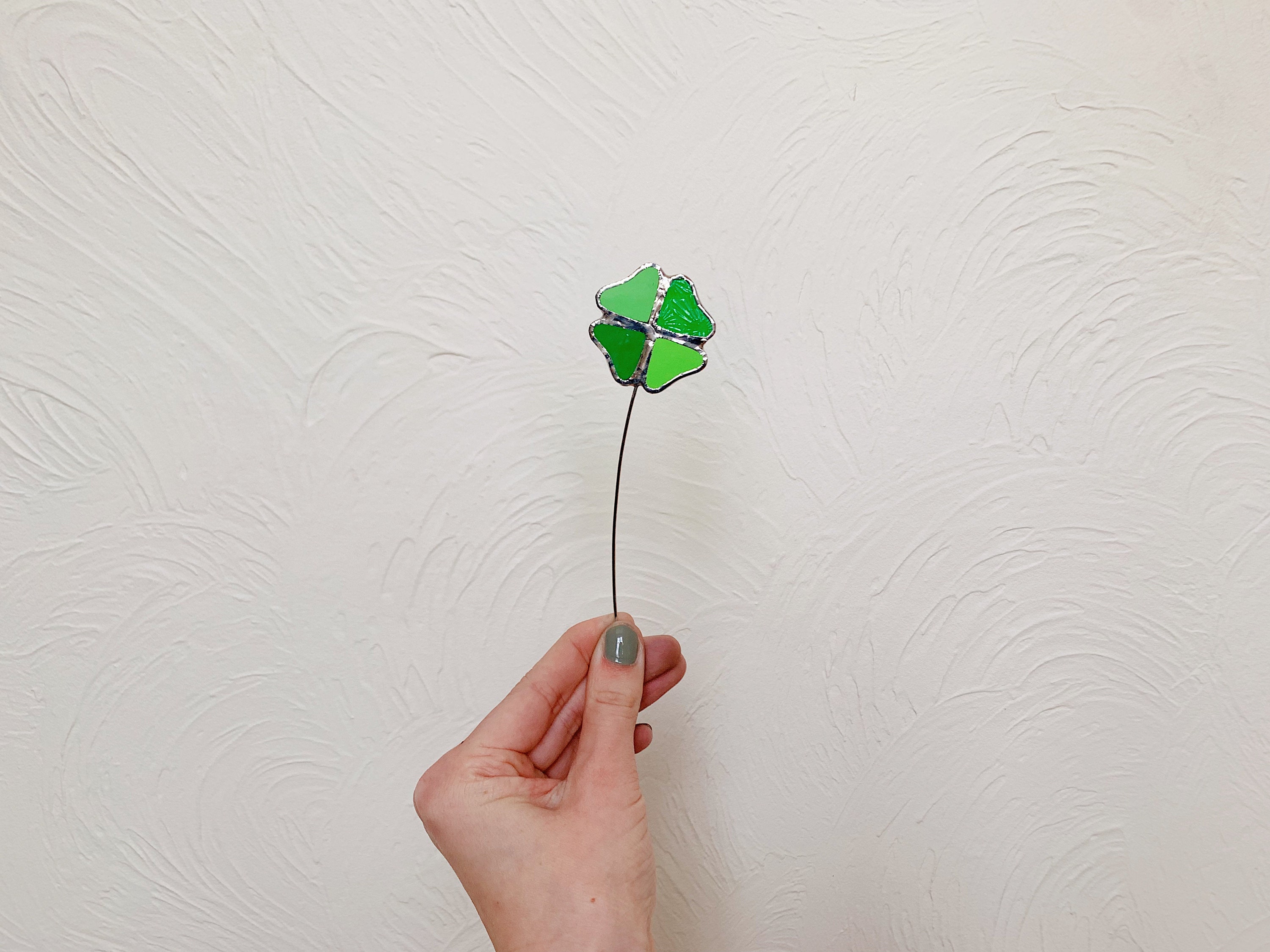Stained Glass Four Leaf Clover - Etsy