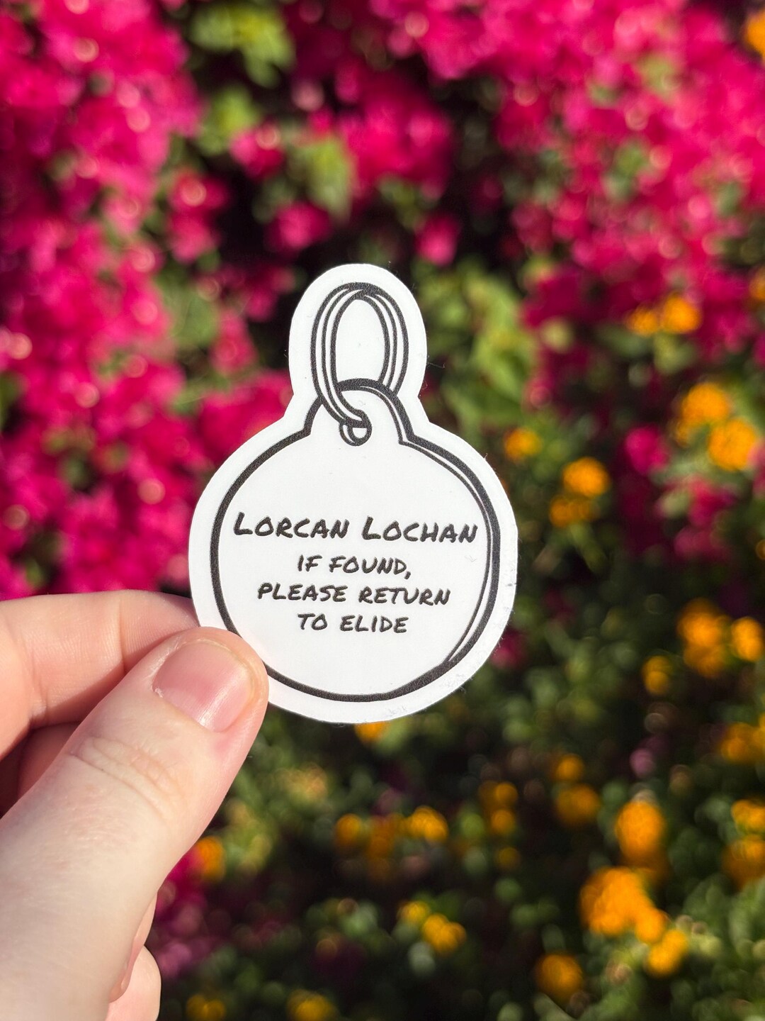 Throne of Glass Sticker, Lorcan Throne of Glass, Lorcan Lochan, Elide ...