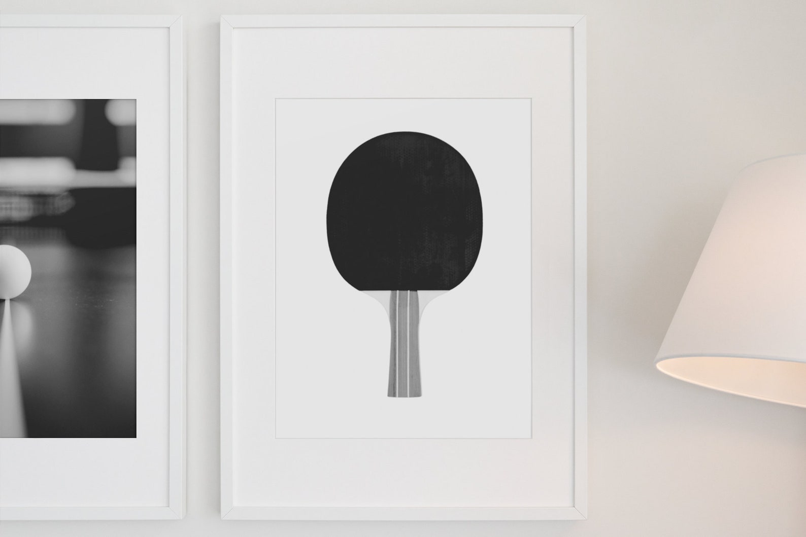 Table Tennis Digital Download Art Prints – Ping Pong, Set of Three 3 ...