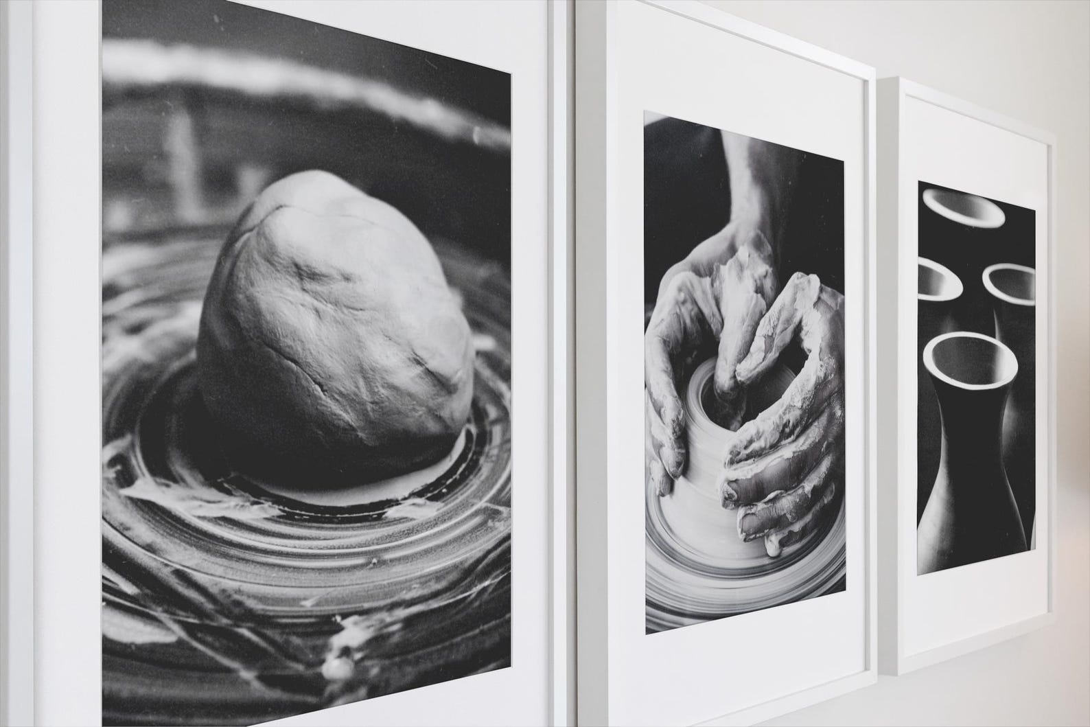Pottery Digital Download Art Prints – Set of Three 3, Clay, Instant ...