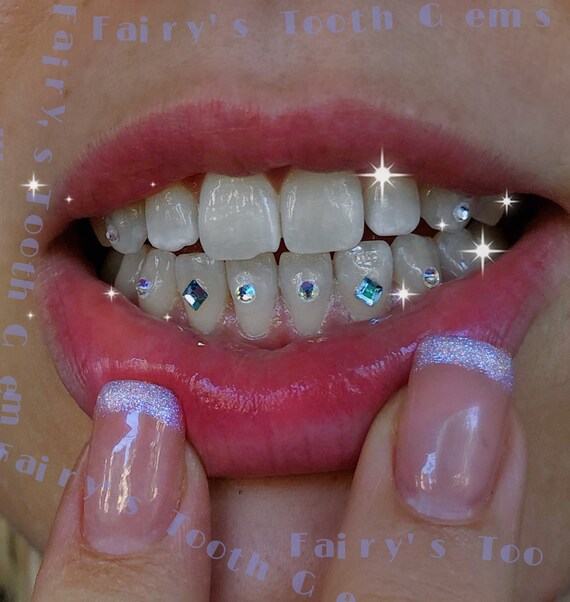 1 Scoop of Mix Tooth Gems swarovski Sample Set - Etsy