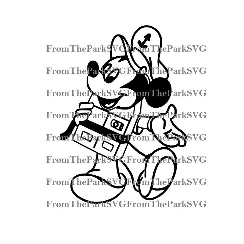 Captain Mickey - Etsy