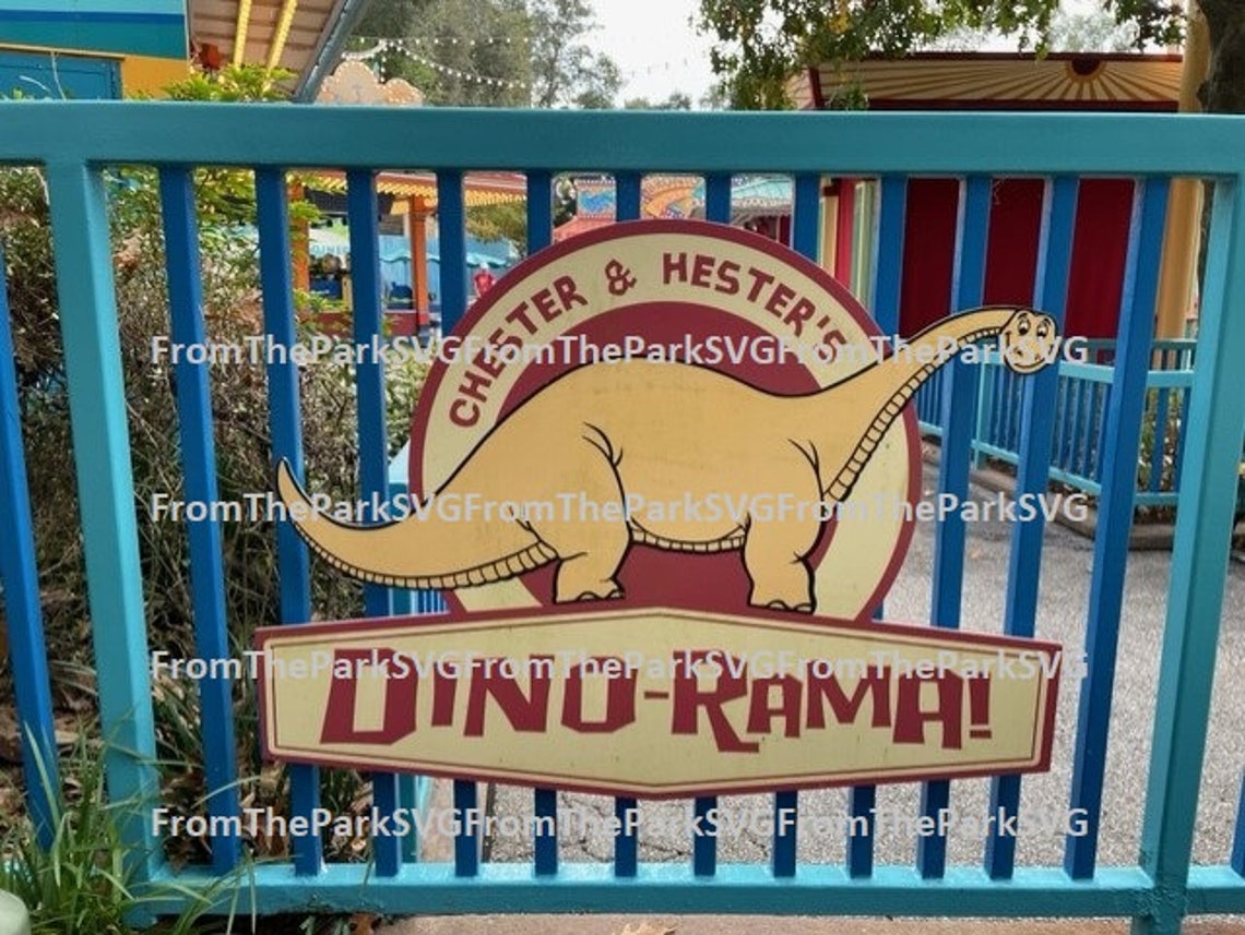 Chester & Hester's Dino-rama Animal Kingdom Digital File Download / SVG ...