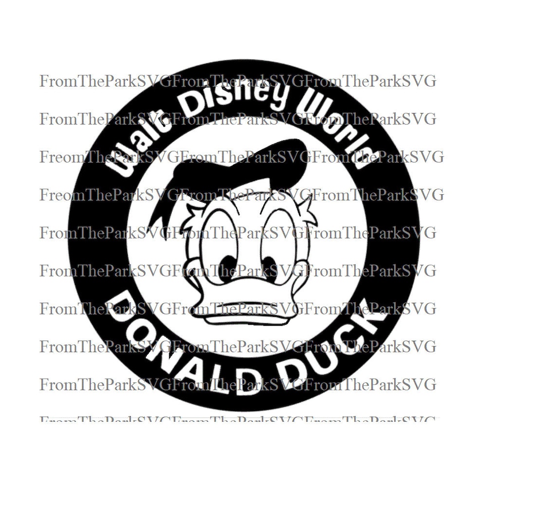 Retro Donald Duck File Download / SVG / PDF / Dxf - Etsy