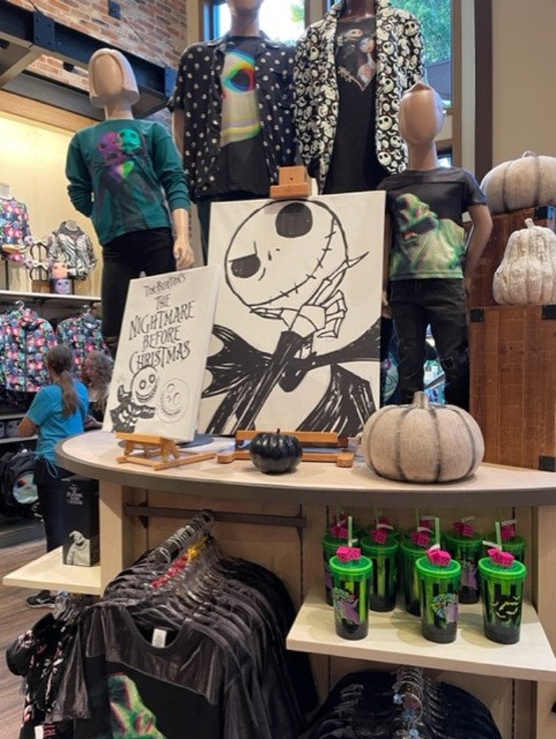 Jack Skellington Nightmare Before Christmas Skeleton Sketch - Etsy