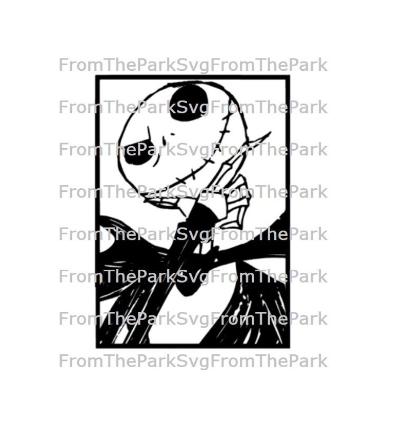 Jack Skellington Nightmare Before Christmas Skeleton Sketch - Etsy