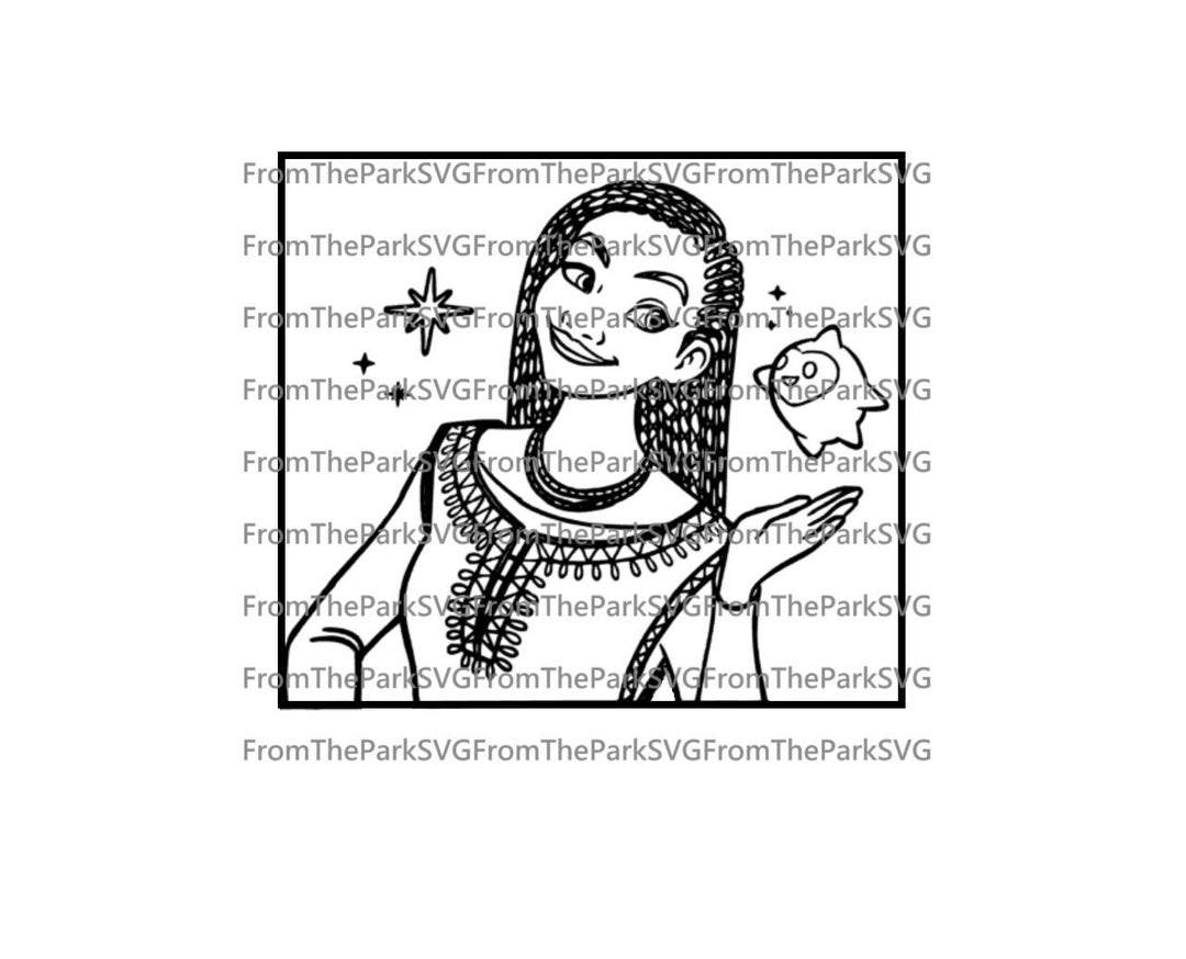 Asha Wish Star Digital File Download / SVG / PDF / DXF - Etsy