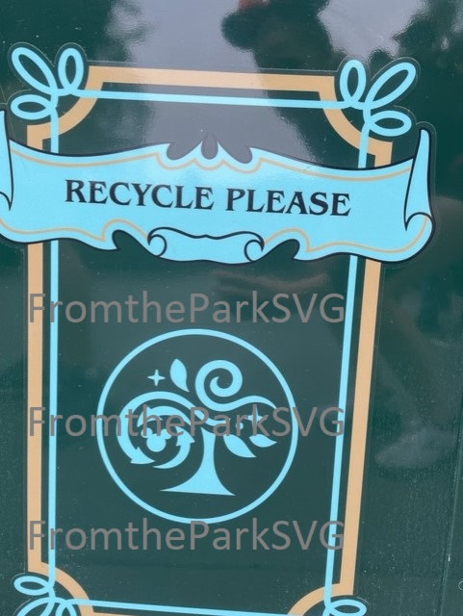 Mickey Recycling Tree Logo Digital File Download / SVG / PDF / - Etsy ...