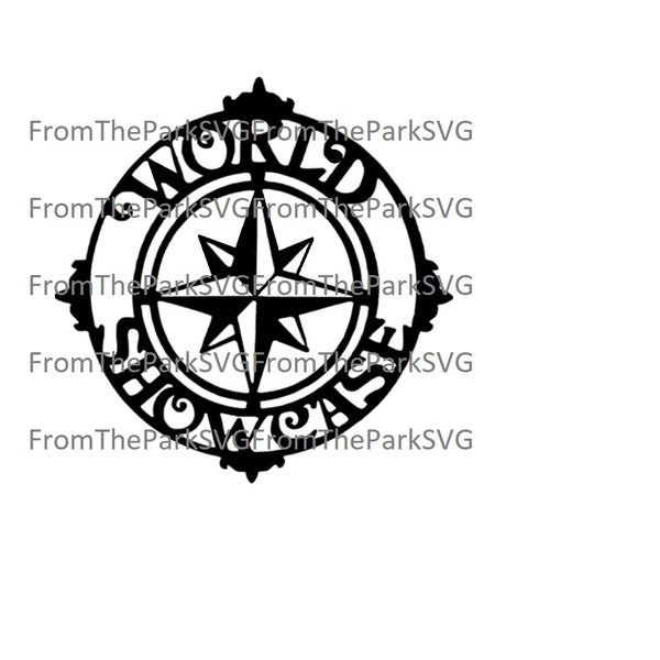 World Showcase Svg - Etsy