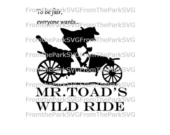 Mr. Toads Wild Ride Tribute Patch Iron on Sew Disneyland Disney World ...