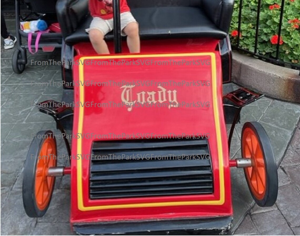 Toady Font Mr Toad Wind in the Willows Mr Toad's Wild Ride Digital File ...